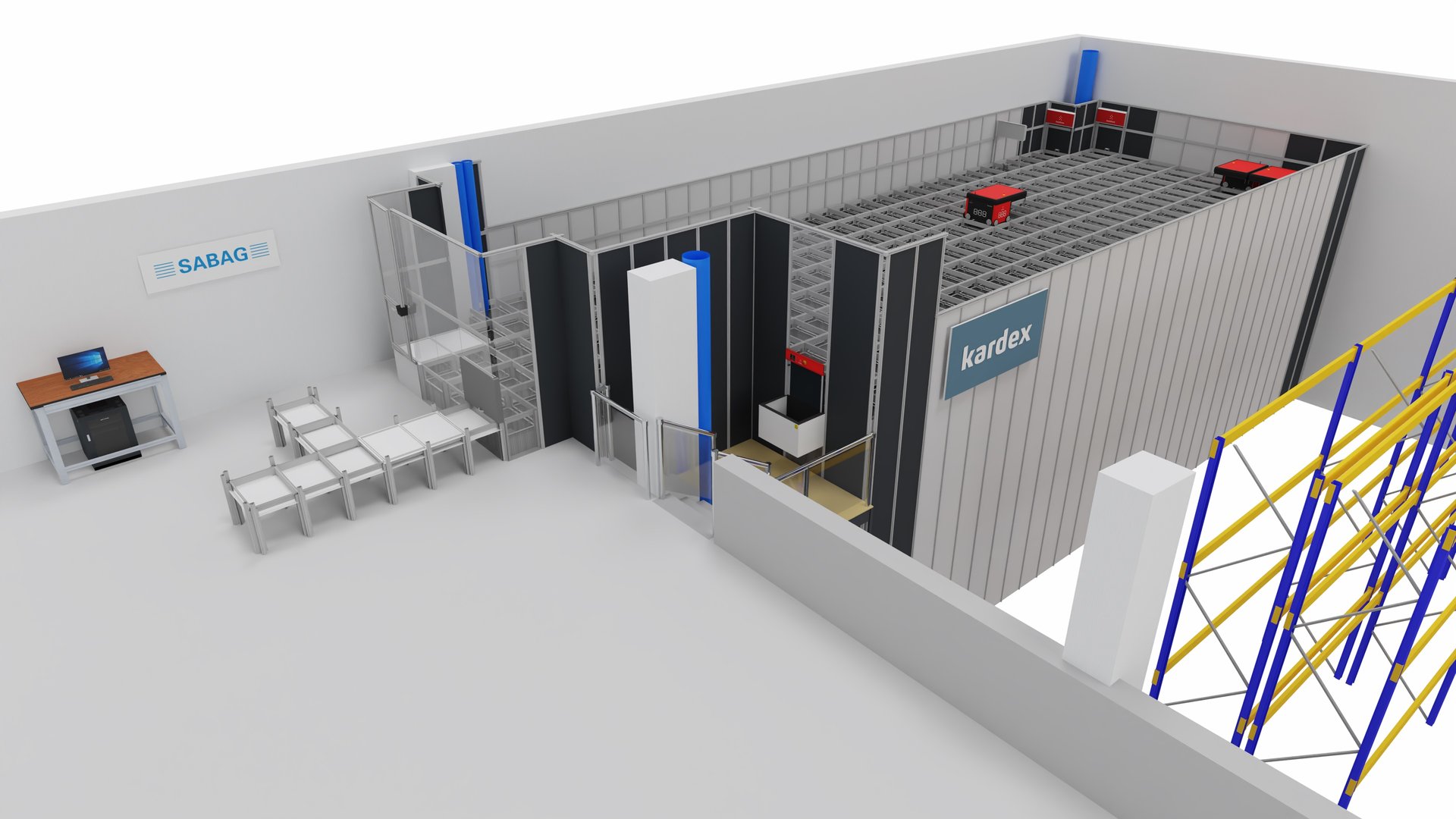 Construction materials handling automated with AutoStore empowered by ...