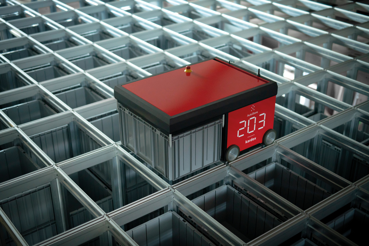 Construction materials handling automated with AutoStore empowered by ...