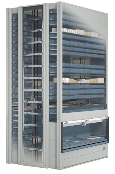 Lagerlift Kardex Shuttle; Vertical Lift Module (VLM) | Kardex