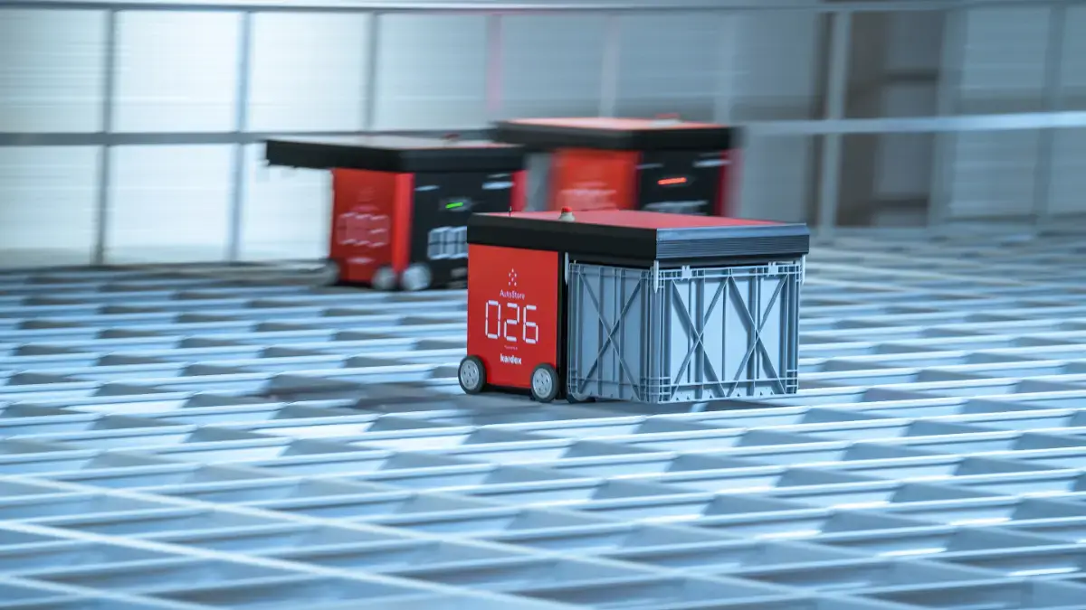 AutoStore™ Cube Storage, elastyczna wysoka gęstość magazynowania | Kardex