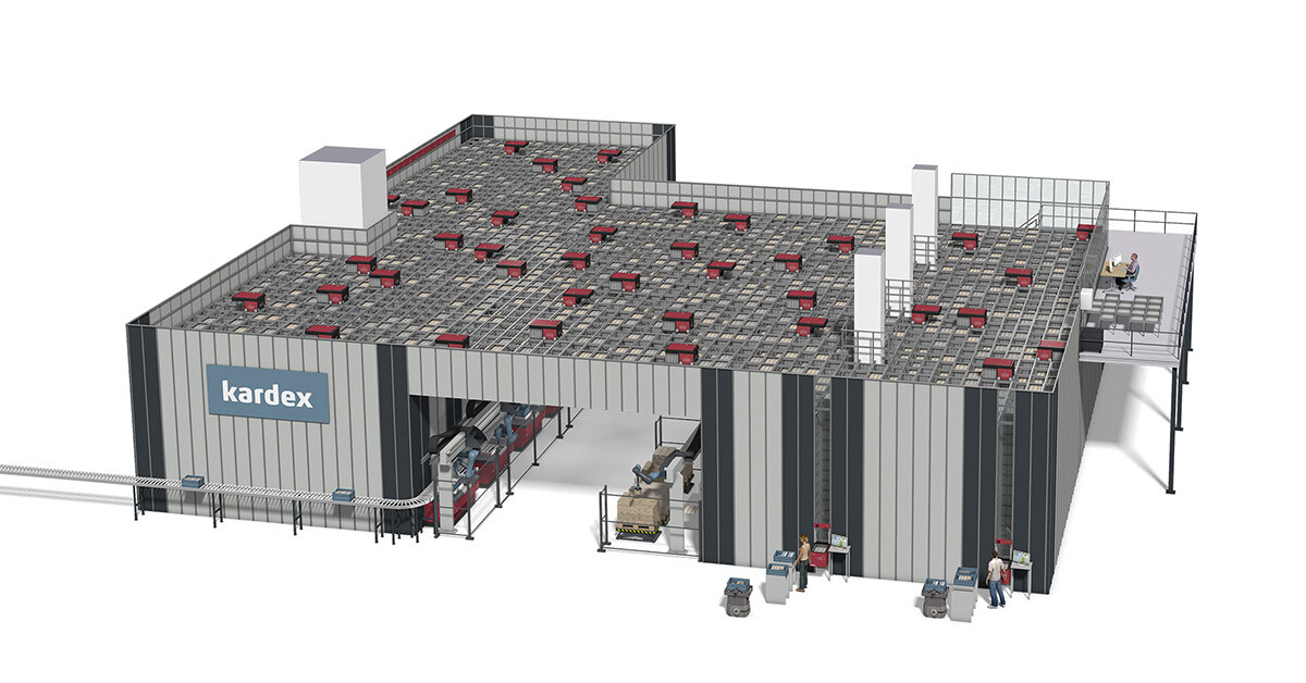 AutoStore™ Cube Storage; Flexible High Density Storage | Kardex
