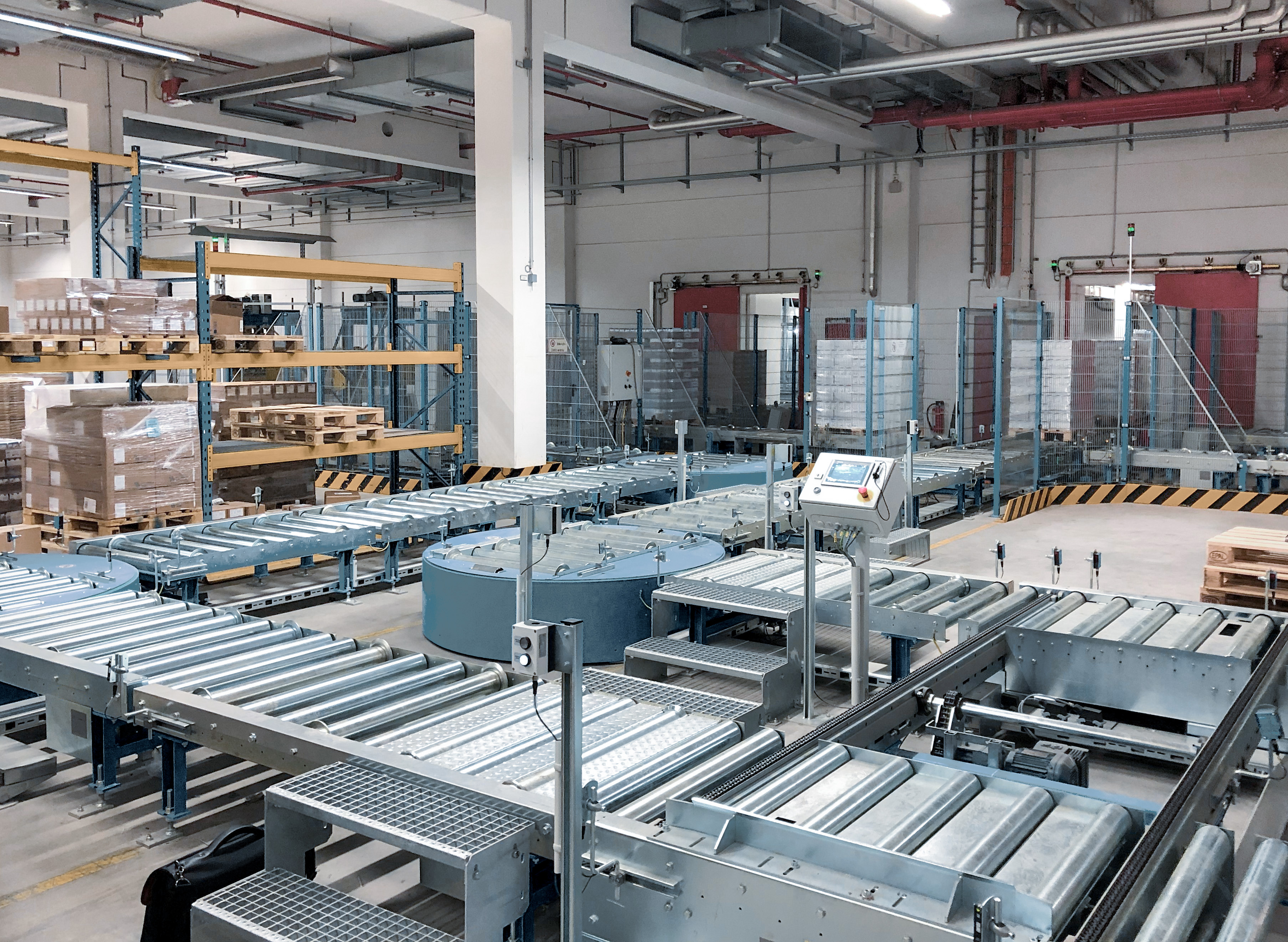 Pallet Conveyor System (PCS); High Speed Industrial Conveyor System
