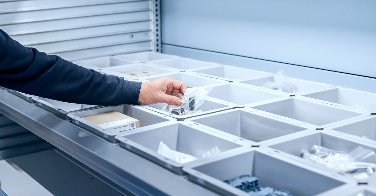 Small Parts Storage; Inventory Control & Component Management | Kardex