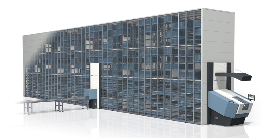 The new Kardex Compact Buffer utilizes warehouse space from top to ...