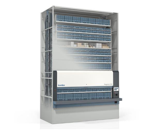 Kardex Megamat: carrusel vertical automatizado tipo Paternoster