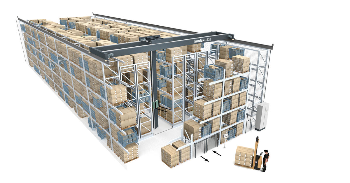 Kardex MCompact | Mobile Pallet Racking